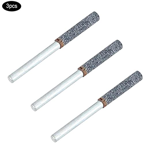 Complete Chainsaw Sharpening Tool Set with Grinding Stones & Burr Files - Perfect for Rotary Tool Accessories