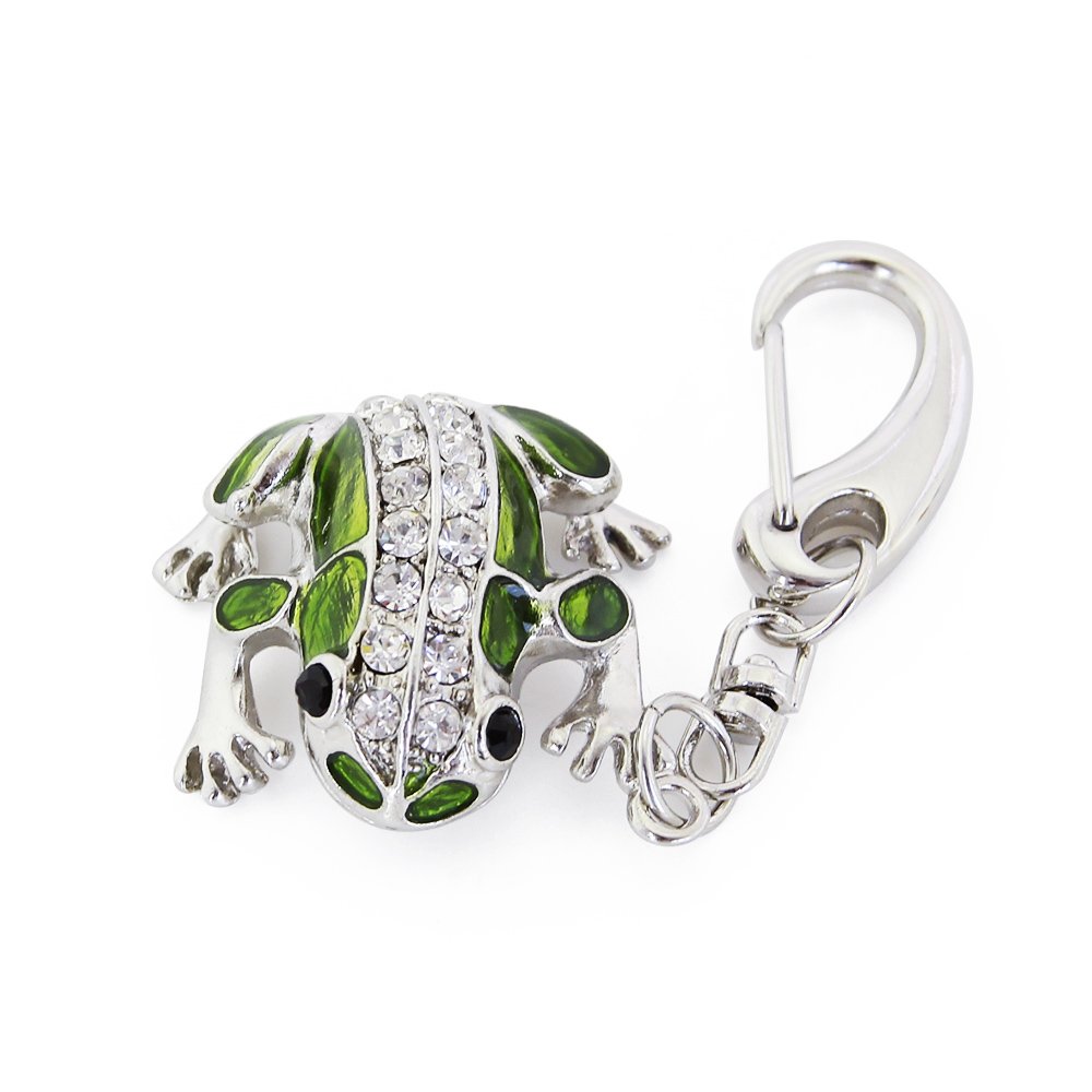 CHUYI Green Diamond Metal Heart Key Vintage Copper Key Shape 32GB USB 2.0 Flash Drive Cool Pen Drive Memory Stick Data Storage Thumb Drive Pendrive U Disk Gift (Green)