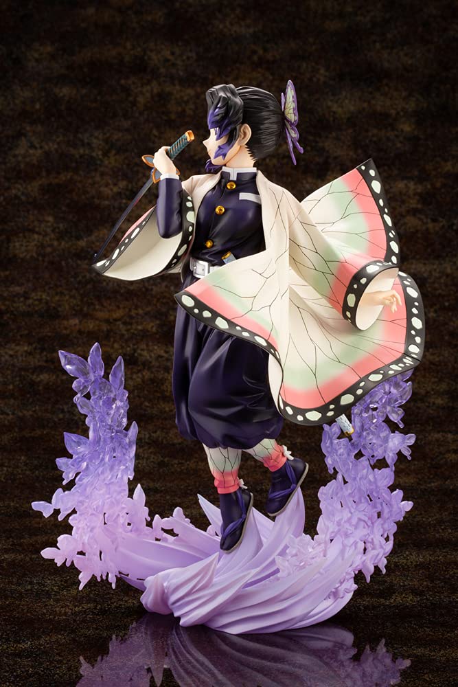 Kotobukiya Demon Slayer: Kimetsu no Yaiba; Shinobu Kocho ArtFX J Statue, Multicolor