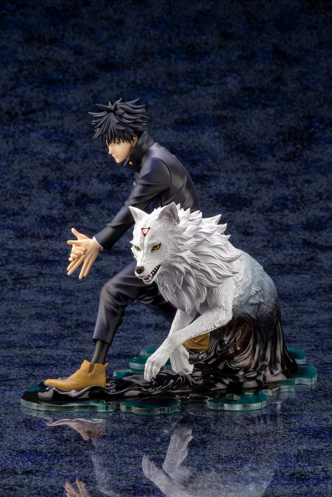 Kotobukiya Jujutsu Kaisen: Megumi Fushiguro ArtFX J Statue, Multicolor, 7 inches