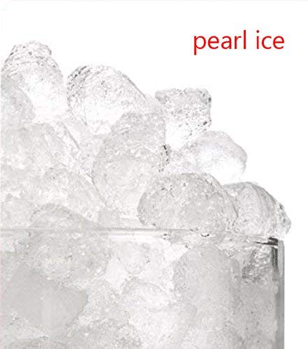 Ice-O-Matic GEMU090 Pearl Self-Contained Ice Machine with Air Condensing Unit Pure Ice Technology 115 Volt Plug-In and Quiet Operation in Stainless Steel