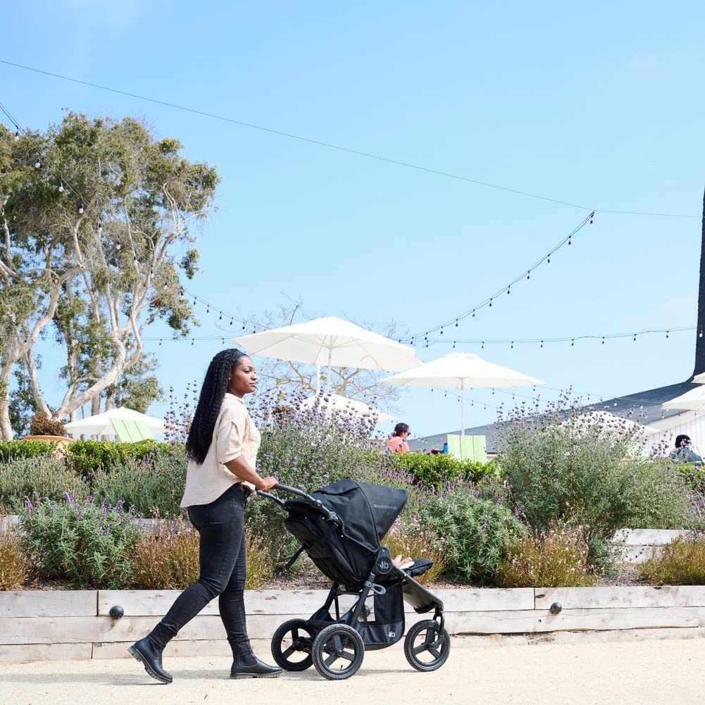 Bumbleride Indie All-Terrain Stroller | Lightweight | Eco-Friendly | Infant Ready Adjustable Seat | Easy, Compact Fold | All-Wheel Suspension (Indie Single 2022, Maritime)