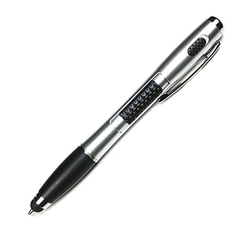 Stylus Pen [6 Pcs], 3-in-1 Multi-Function Touch Screen Pen (Stylus + Ballpoint Pen + LED Flashlight) for Smartphones Tablets iPad iPhone Samsung etc