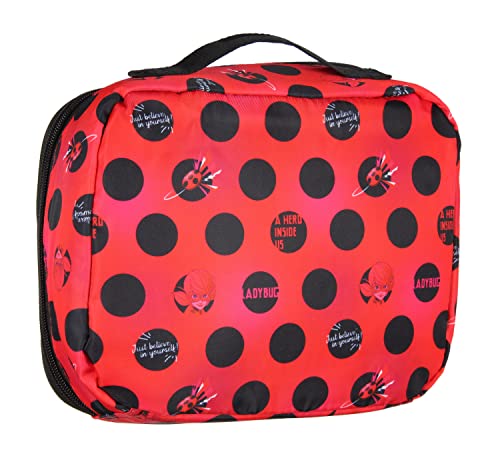 INTIMO Miraculous Tales of Ladybug & Cat Noir Queen Bee Alya Césaire Girl Power Characters 2 Pc Lunch Box Backpack Set