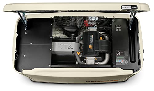 Generac 7209 24kW Air Cooled Guardian Series Home Standby Generator - Comprehensive Protection - Smart Controls - Versatile Power - Wi-Fi Connectivity - Real-Time Updates