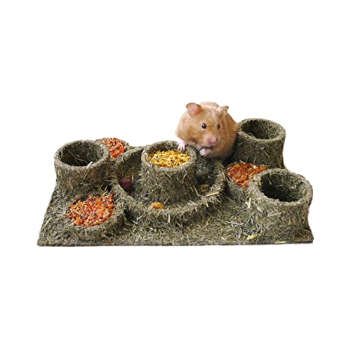 Rosewood Naturals Hide ‘N’ Treat Maze, Rabbit Treats & Small Animal Treats, 28cm x 18cm
