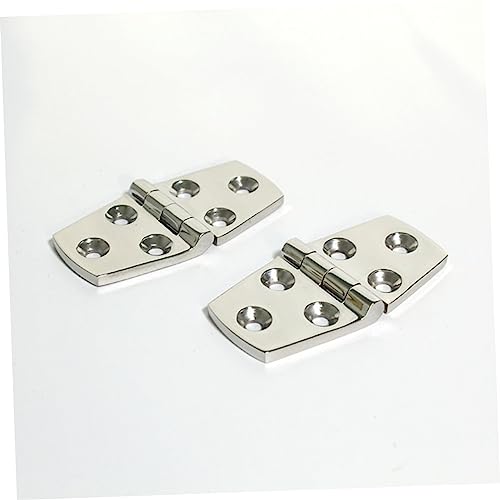 Heavy Duty Gate Hinges 2pcs Heavy Duty Door Hinge Stainless Steel Door Hinges Concealed Hinge Furniture Hinges Spring Door Closer Silver Spring Hinges