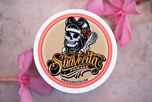 Suavecita Pomade for Women. Original Hold Hair Styling Pomade (4 oz)