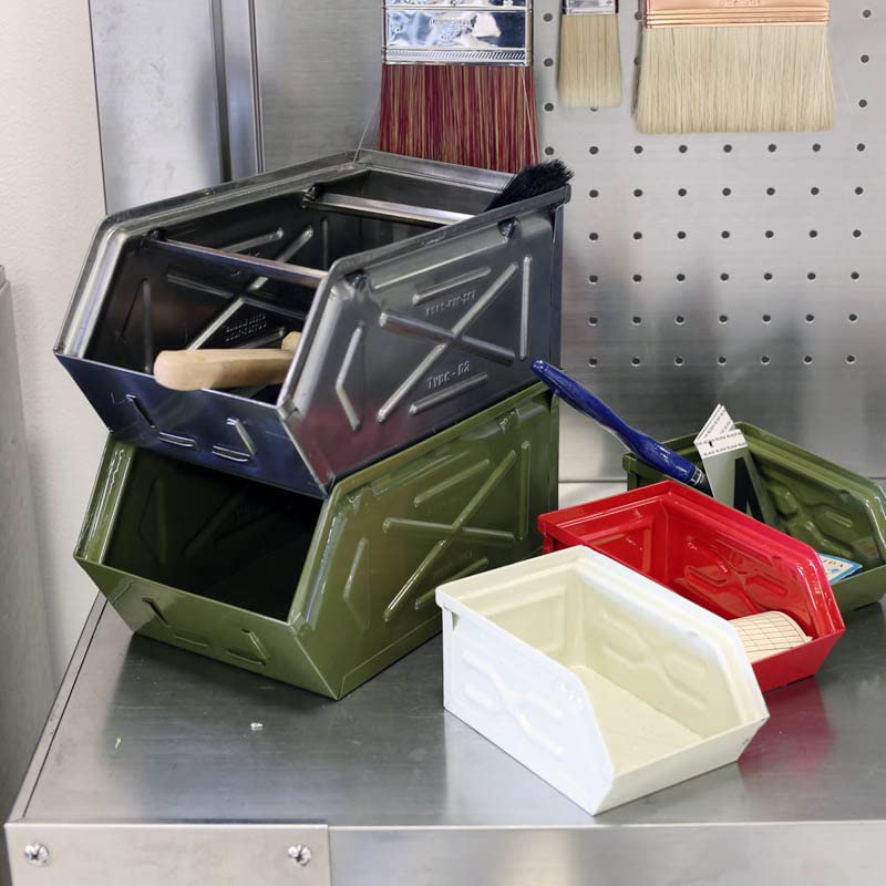 Dulton CH15-H529RW Mini Parts Box, RAW, Comfortable Easy Storage, Parts Stocker, Container Box, Storage Box, Height 3.0 inches (75 mm), Width 3.9 inches (100 mm), Depth 6.3 inches (160 mm)