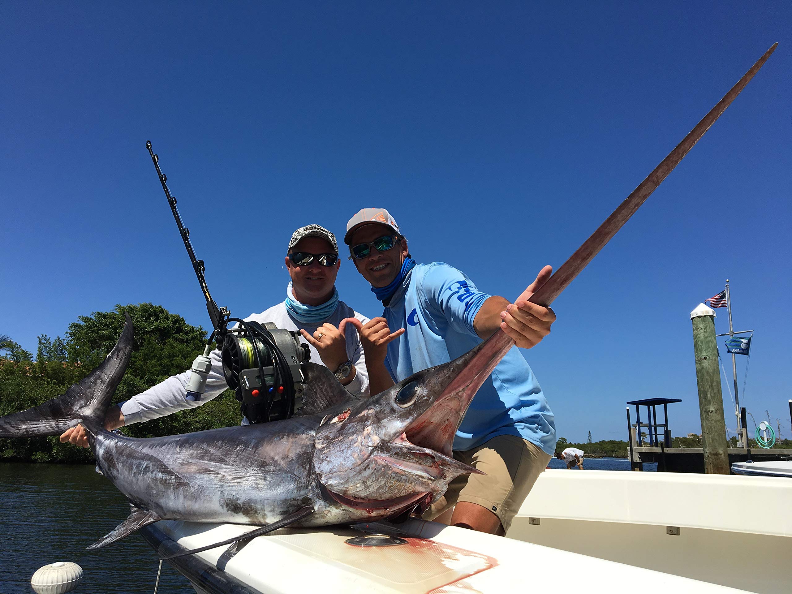 Blackfin Rods Fin #89 - Fast Action Stand Up- 100% E-Glass Blanks, Handcrafted in The USA- Perfect for trolling Small Lures and j-Hooks