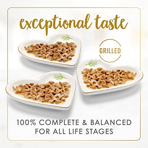 Purina Fancy Feast Grilled Wet Cat Food Seafood Collection in Wet Cat Food Variety Pack - (24) 3 oz. Cans