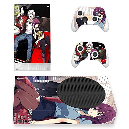 Bloodivores Anime Game Console Series S Console and Controller Skin Set, Skin Wrap Decal Kit