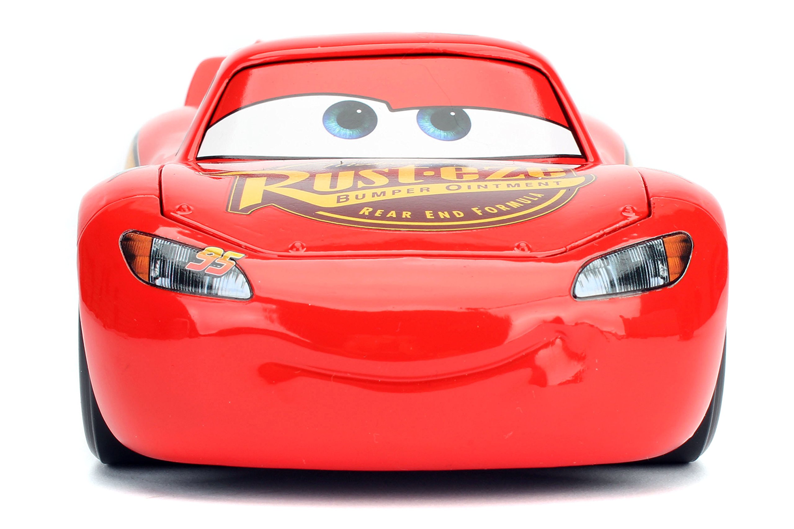 Jada Toys Disney Pixar Cars 3 Lightning McQueen Die-cast Car with Tire Rack (99751)