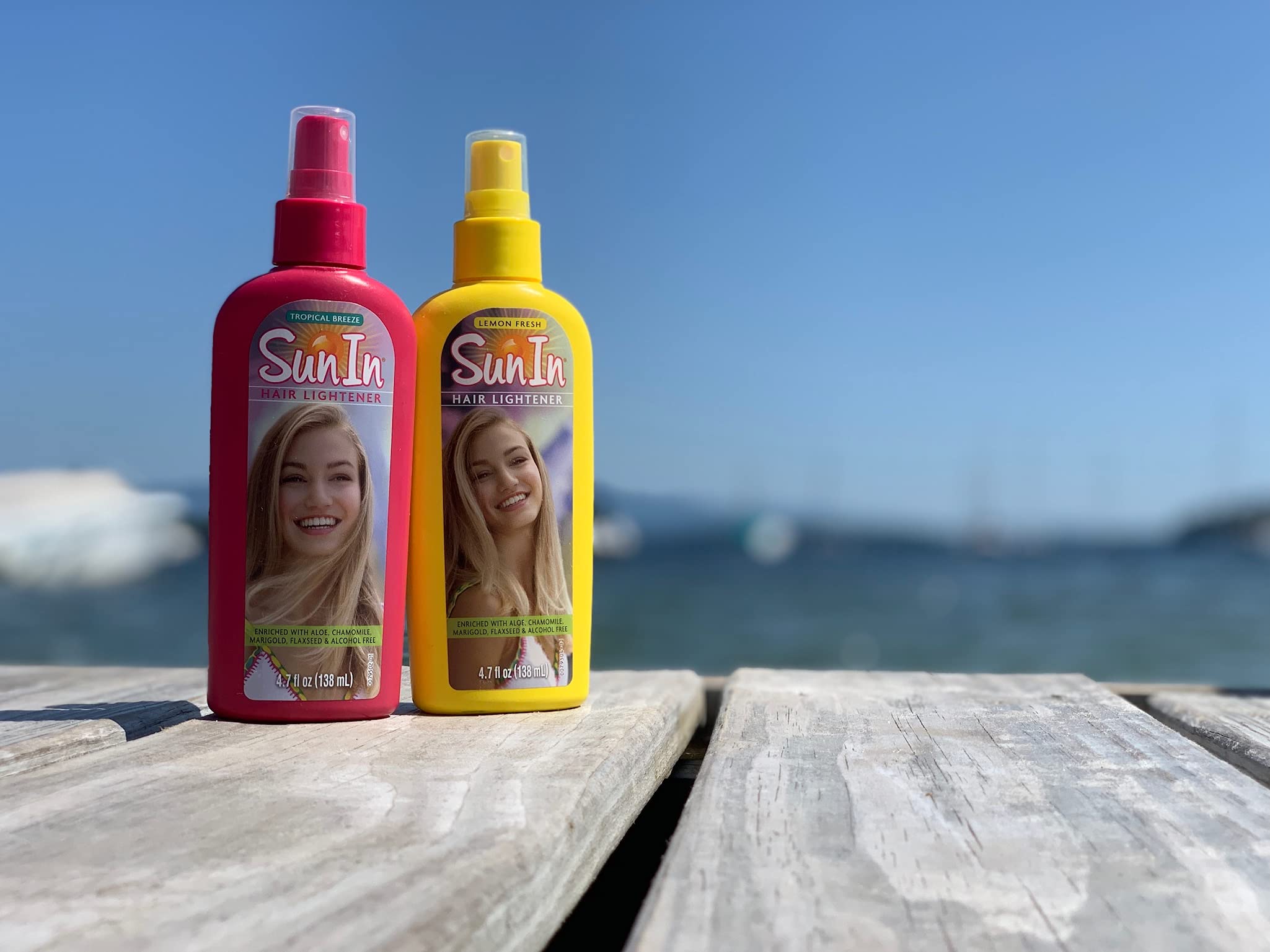 Sun-in Sun In Hair Lightener, Tropical Breeze & Lemon Fresh Combo
