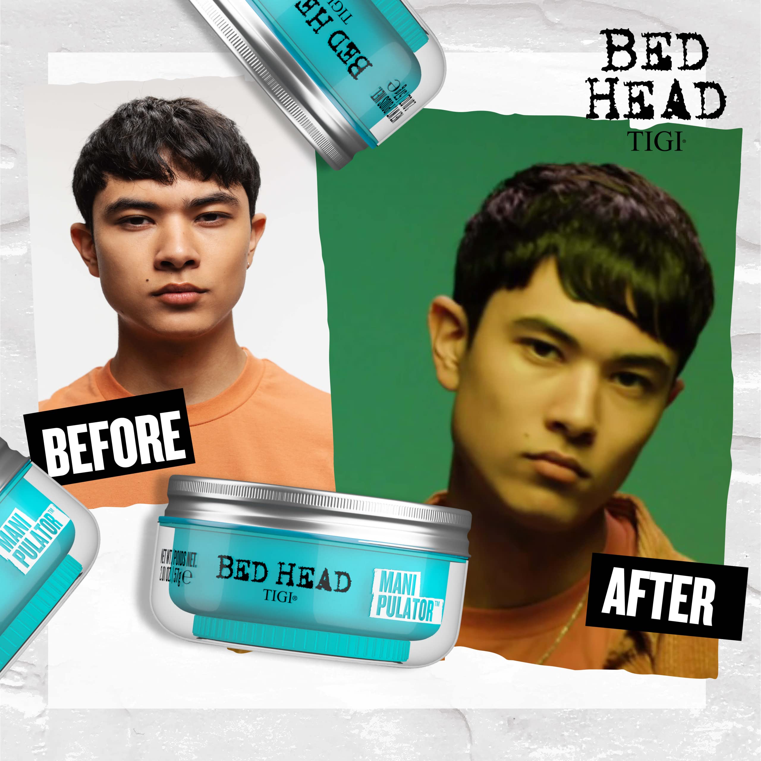 Bed Head by TIGI Manipulator Matte Wax Gel 2 Oz (Pack of 2)
