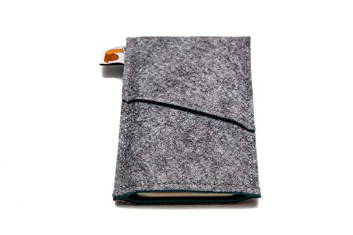 Felt Sleeve with Cards Pocket for the New iPhone 13 Pro Max/Pro/Mini/iPhone 12 Pro/XR/SE. Handmade