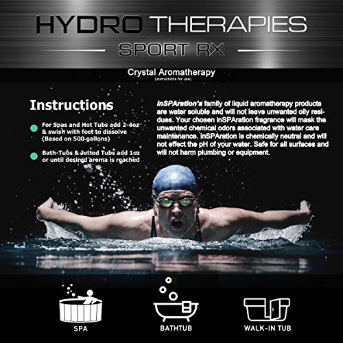 InSPAration 7491 HTX Elevate Therapies Crystals for Spa and Hot Tubs, 19-Ounce,Pink