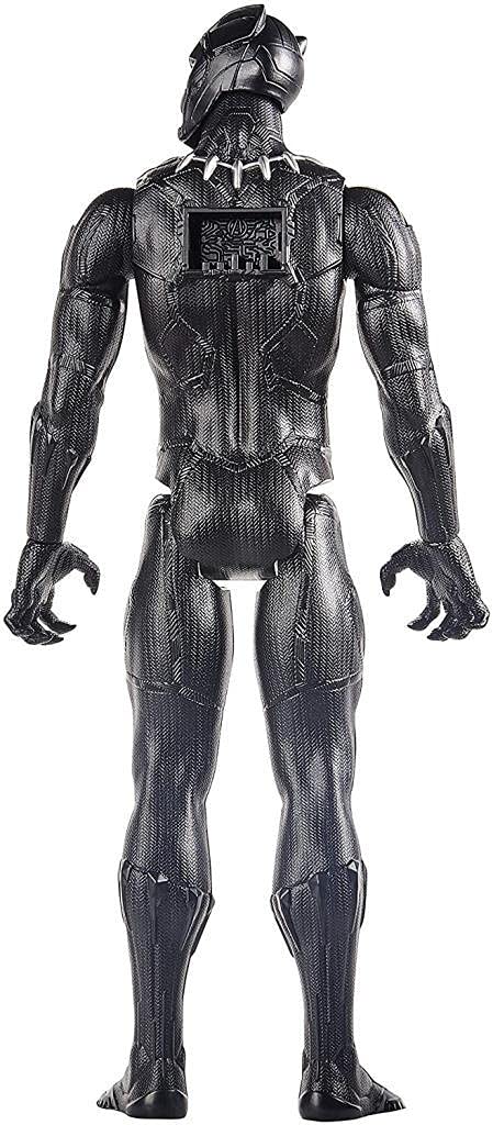 Marvel Titan Hero Series Black Panther Action Figure, 30 Cm Toy, Inspired Universe, for Children Aged from 4 Years