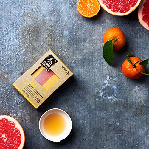 The Right to Shower Joy Shampoo Bar Bar Soap Tangerine and Honeysuckle Vegan oz, tangerine,honeysuckle, 7 Ounce
