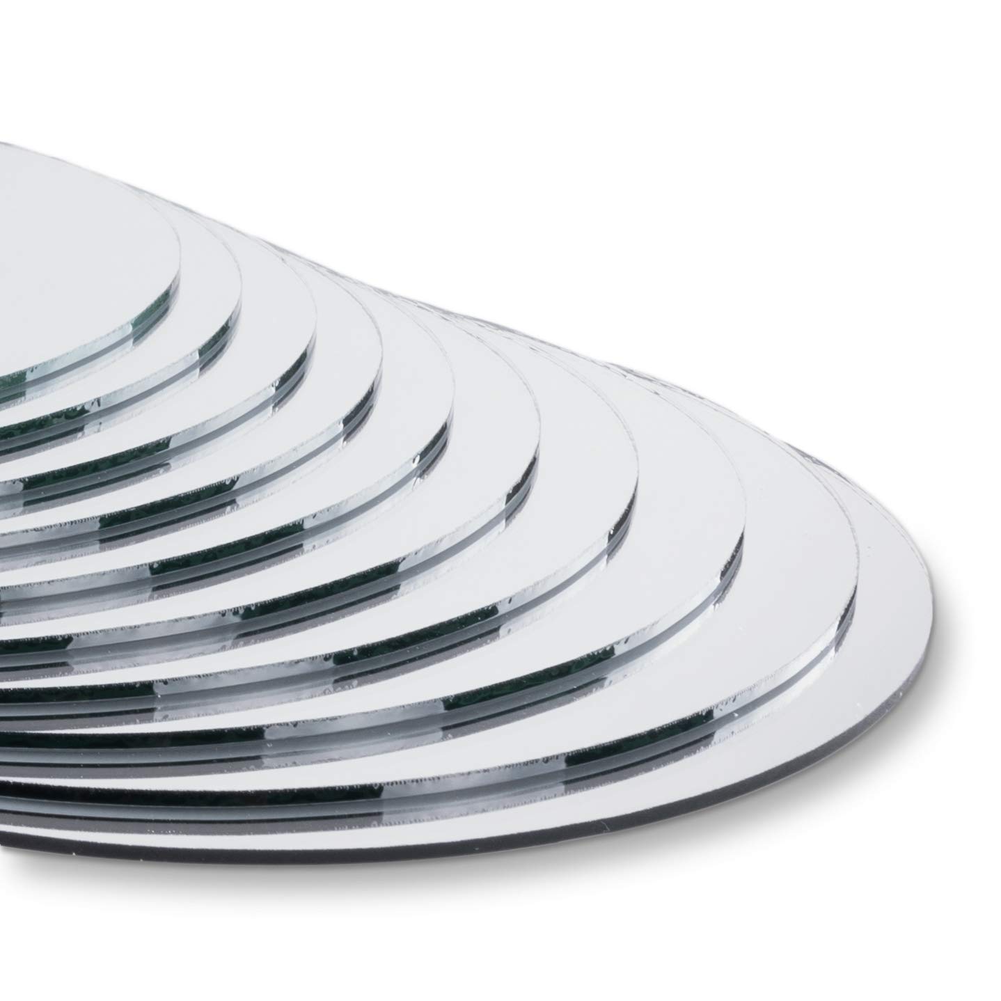 Super Z Outlet Round Mirror Wedding Table Centerpieces, 10 Pieces, 10" Inches