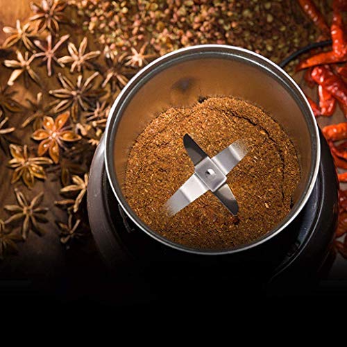 Coffee Machine 300W Portable Electric Coffee Grinder Household Bean Dry Grinding Machine Coffee Maker Beans Mill Herbs Nuts Sonifer Separate Design Plug Storage Design