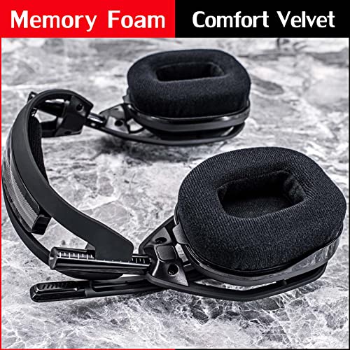 DIMOST Ear Pads Headband Compatible with Astro A40 TR Headset (Velvet)
