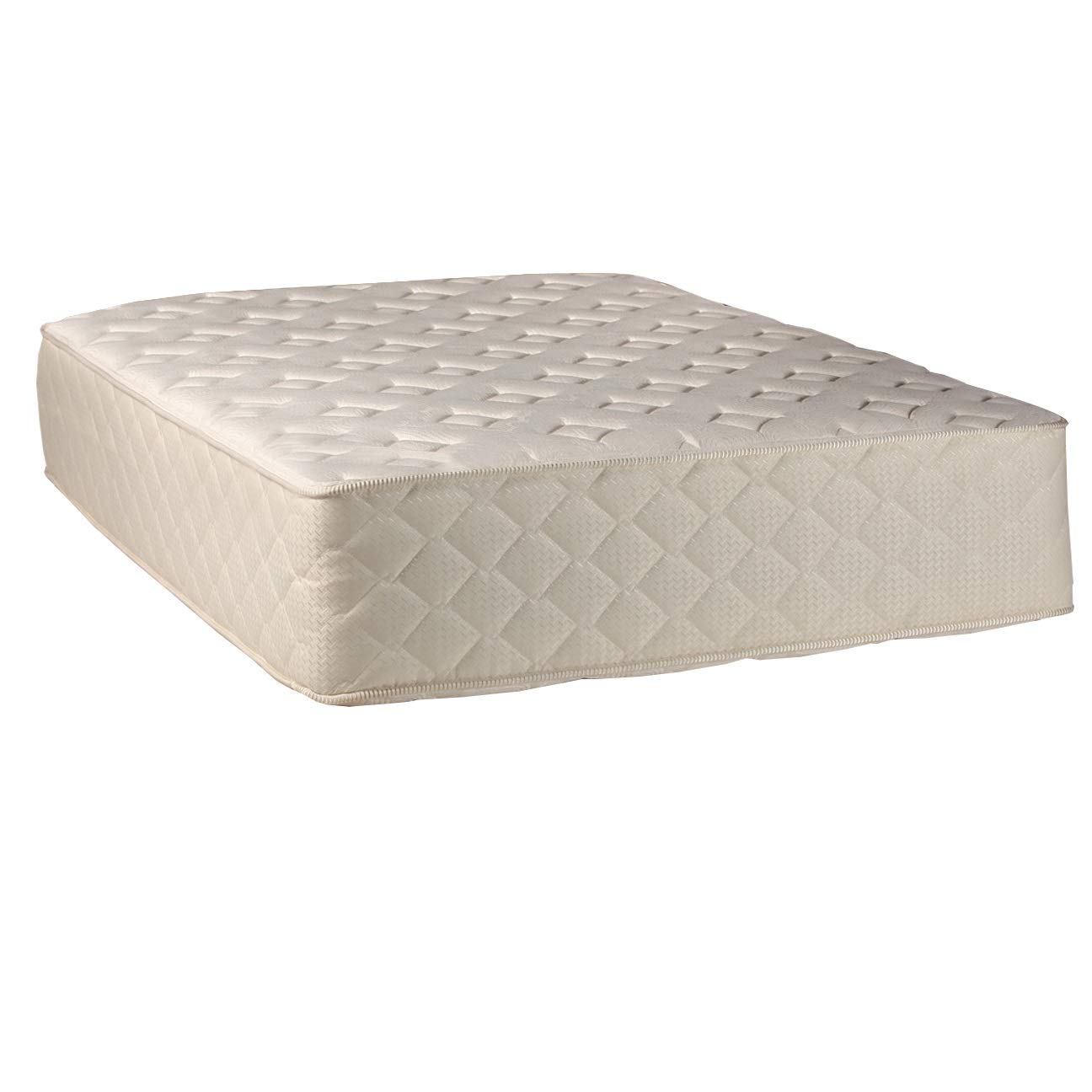 Dream Solutions USA Highlight Luxury Firm Queen Size (60"x80"x14") Mattress Only - Fully Assembled - Spine Support, Innerspring Coils, Premium Edge Guards, Longlasting
