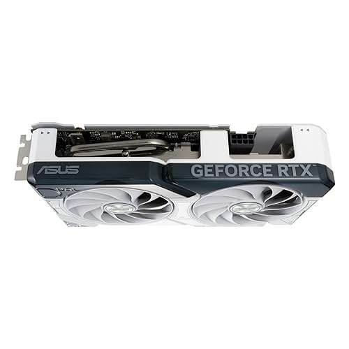 ASUS Dual NVIDIA GeForce RTX 4060 Ti OC Edition / White - Gaming Graphics Card (8GB GDDR6X, PCIe 4.0, DLSS 3, HDMI 2.1, Display Port 1.4a, Axial Fans, 0dB Technology)