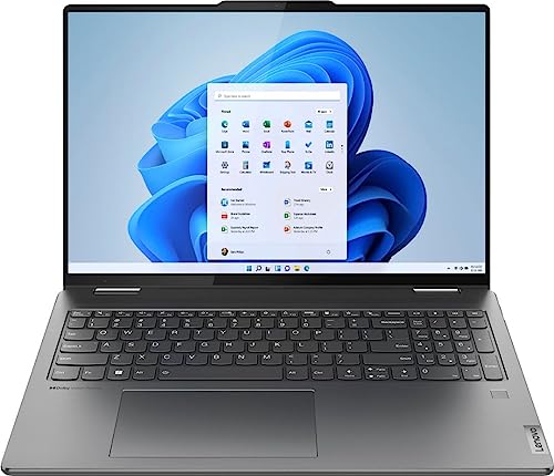 Lenovo Yoga 7 2023 2-in-1 Laptop 16" WUXGA IPS Touchscreen 10-Core 13th Intel i7-1355U 16GB RAM 512GB SSD Iris Xe Graphics Thunderbolt 4 Wi-Fi 6E Backlit Fingerprint Windows 10 Home w/ONT 32GB USB