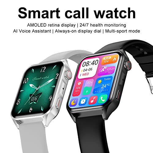 gigididi Smart Watch for Women 1.79 Inch,Blood Pressure Smart Watch with Multiple Function Pedometer/Heart Rate/Sleep Monitor/Blood Oxygen for iPhone Android (Gold)