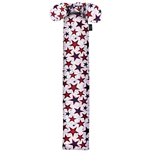 Harrison Howard Stretchy Tail Bag Breathable Horse Tail Guard Slip on Design Protect Horse Tail 2 Strand Closure Straps Keep Tail Clean & Protected 22" L Length Makes Grooming Easy-Dream Star
