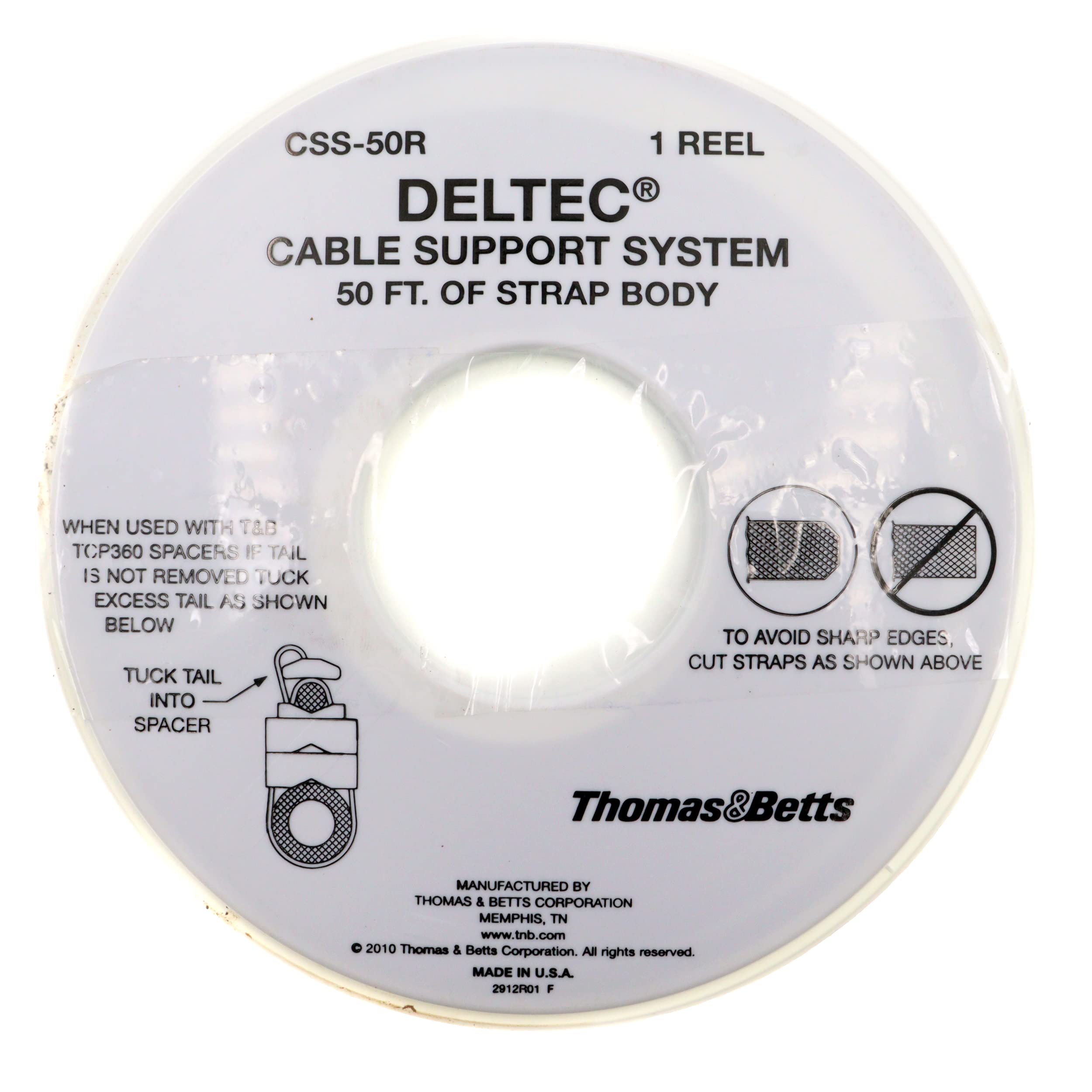 Thomas & Betts CSS-50R 50' Cable Strap Reel