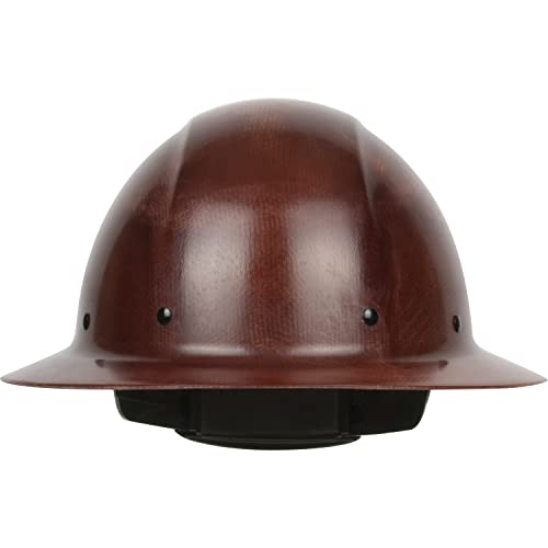 Dynamic WolfJaw Fiberglass Full Brim Hard Hat with Wheel Ratchet