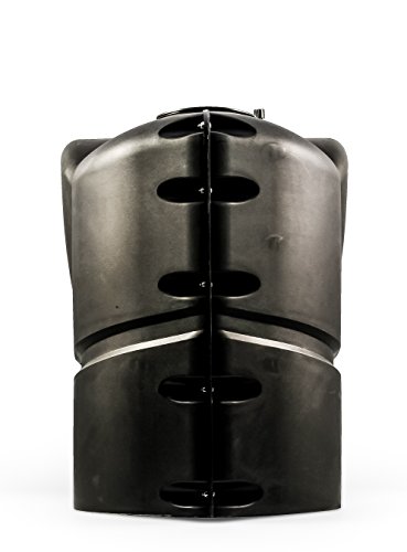 Camco Manufacturing 40568: Propane Tank Cover, Black (Fits 20# Single Steel Dbl Tank)