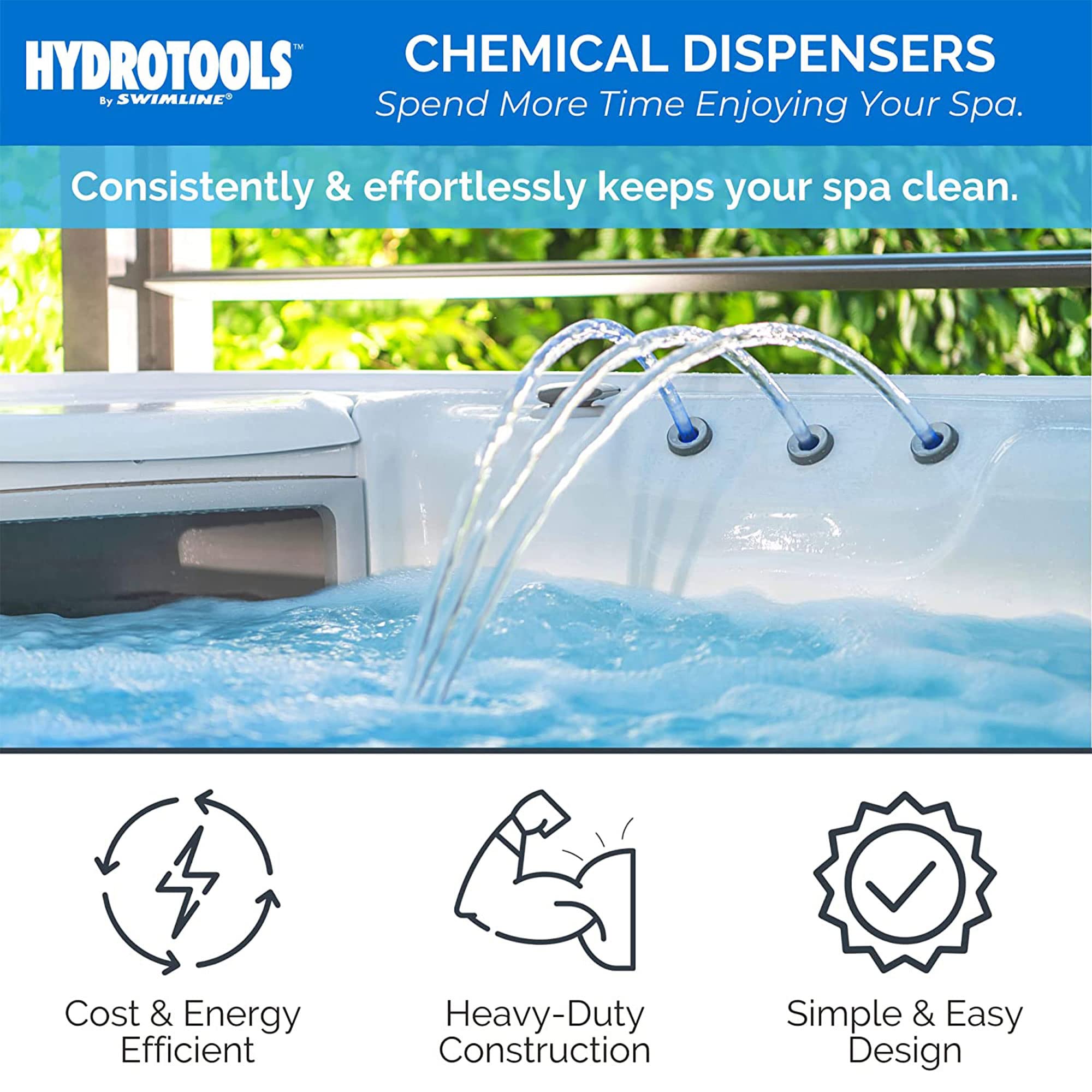 Intex Easy Set 18' x 48" Round Inflatable Above Ground Swimming Pool Set with Filter Pump, Ladder, Pool Cover, and 7" Chlorine Dispenser