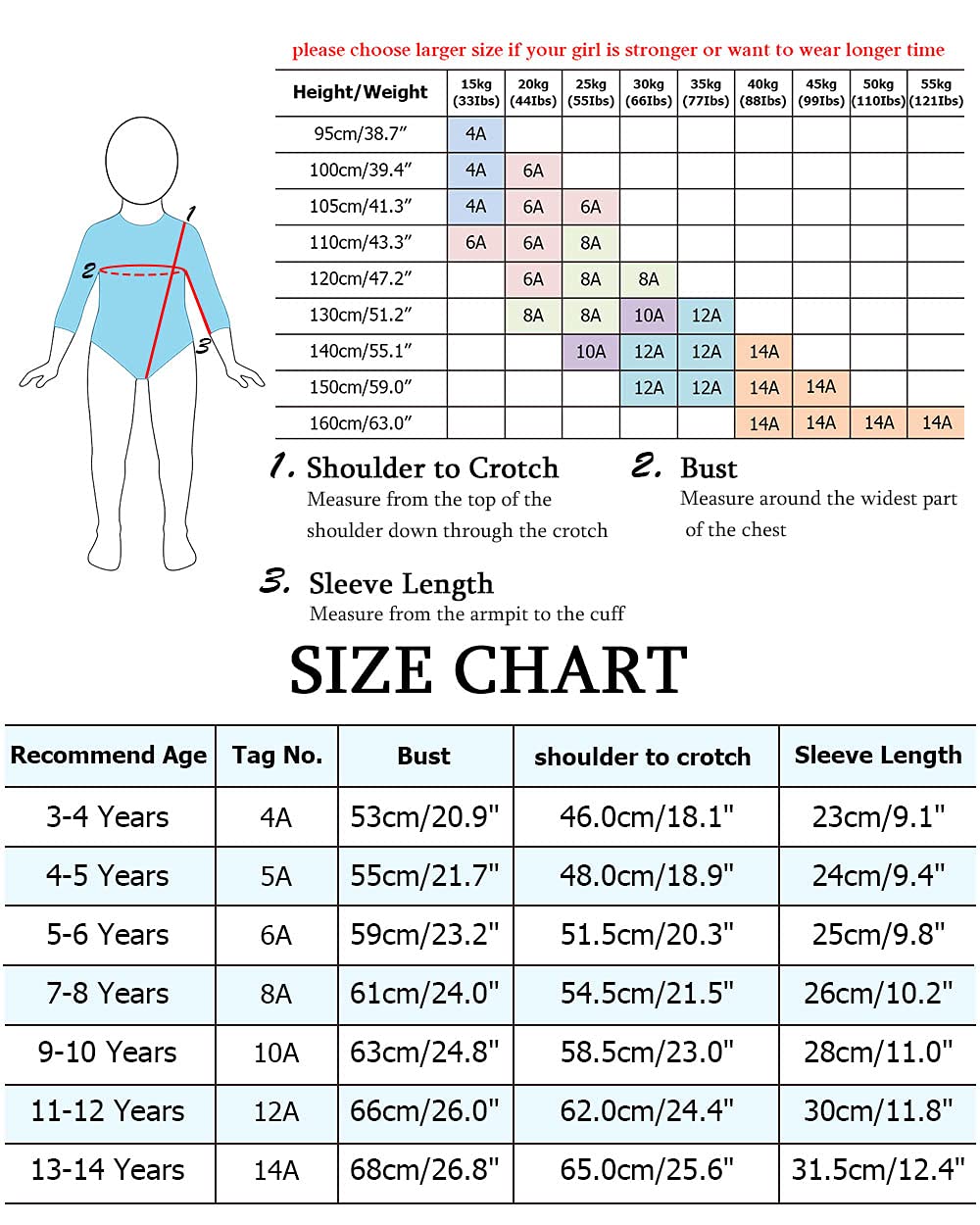 BAOHULU Gymnastics Leotard for Girls Shiny Practice Dancewear B272_WhitePurple_6A