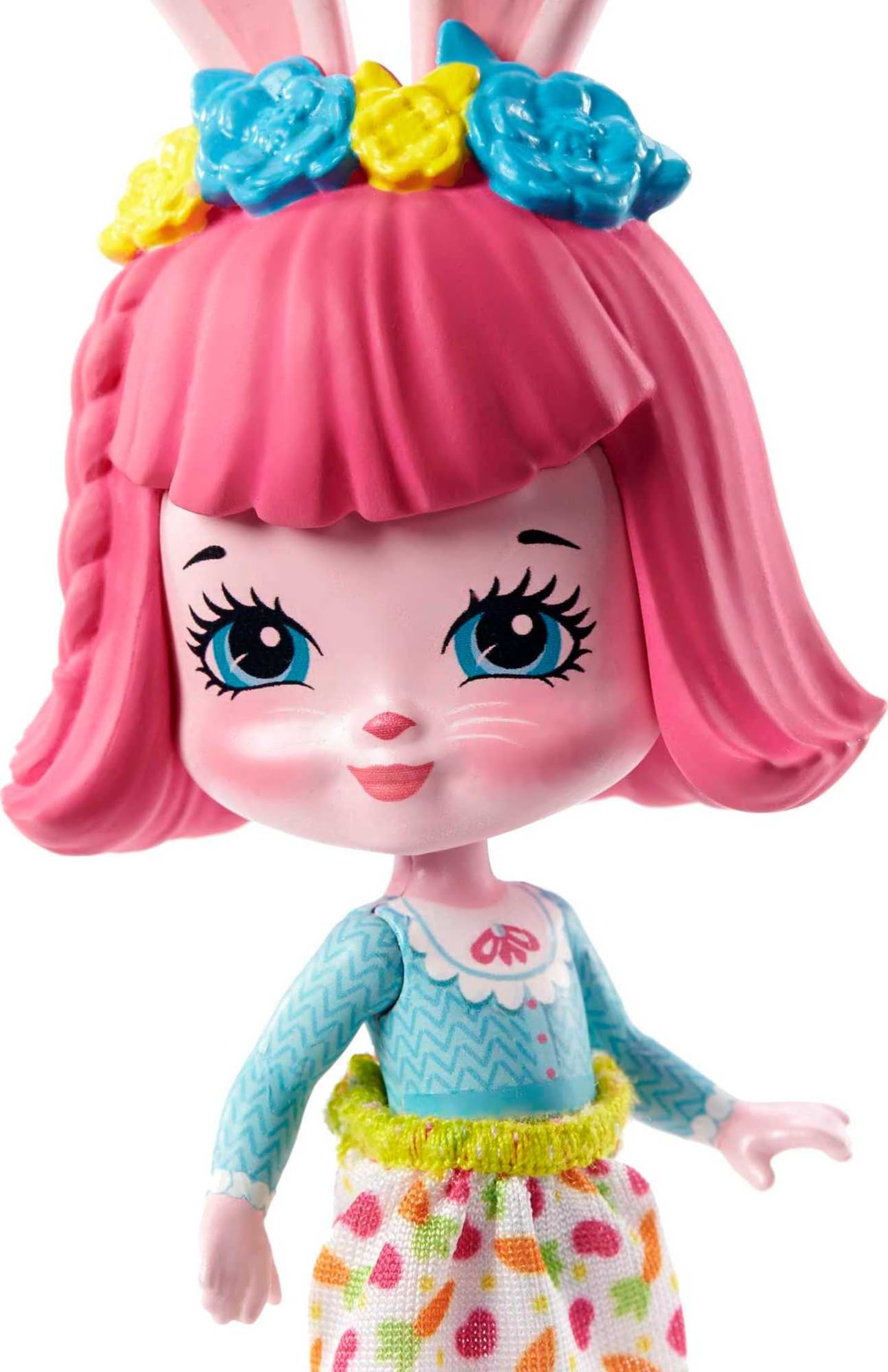Mattel Enchantimals Secret Besties Cabin Playset with Small Doll House, Bree Bunny Doll (3.5-inch), 5 Nesting Animal Figures & Accessory, Harvest Hills Toy Collection