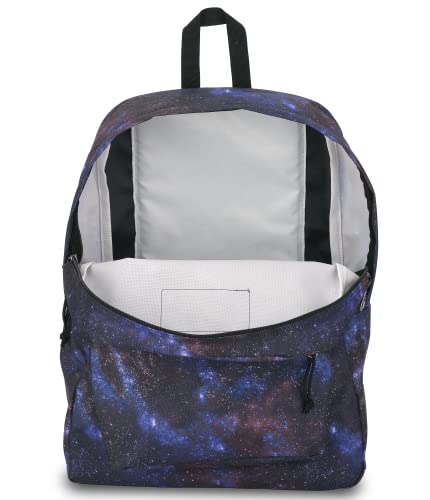 JanSport SuperBreak One Backpacks - Durable, Lightweight Bookbag with 1 Main Compartment, Front Utility Pocket with Built-in Organizer - Premium Backpack, Night Sky
