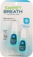 Sweet Breath Peppermint Drops Peppermint - 0.125 fl oz Each