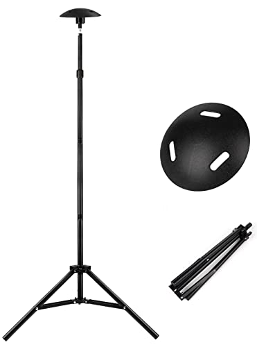 iCOVER Boat Cover Support Pole-Height Adjustable Iron Alloy Support Pole Telescoping Support System with Tripod Base for Jon Boat Pontoon Boat for Patio Furniture