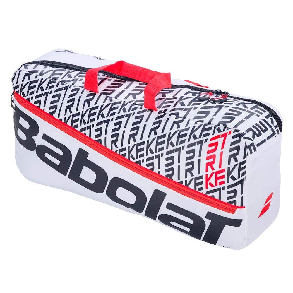 Babolat Duffle M Pure Strike Bag, Adults Unisex, Blanc Rouge MYS (White) One Size