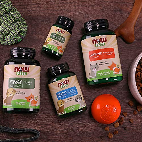 NOW Pet Health, Pet Allergy Supplement, Formulated for Cats & Dogs, NASC Certified, 75 Chewable Tablets