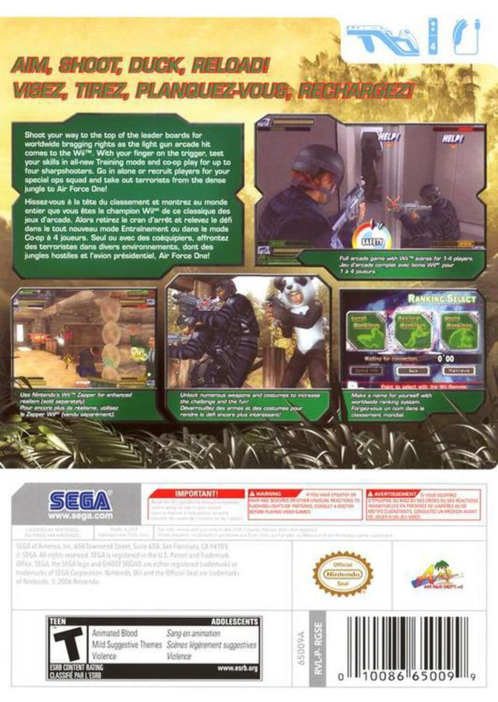 Ghost Squad - Nintendo Wii