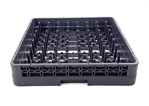 Farag Janitorial Peg Plate Rack for Commercial Dishwasher | Full Size Tray Rack | Polypropylene | Gray