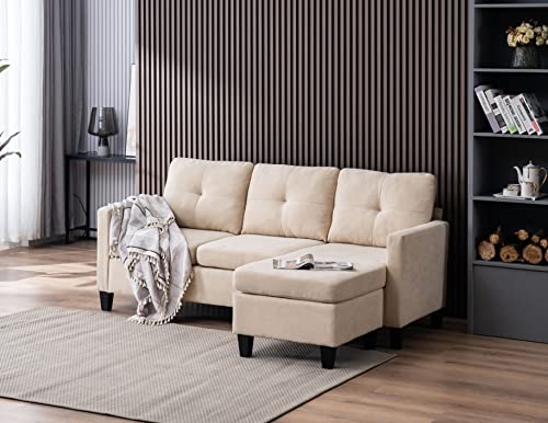 Devion Furniture EZO Sofas, Beige