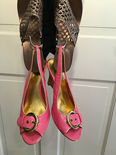 New- Flip Flop and Sandal Hanger by Boottique - Black Velvet Ribbon with Metal Hooks
