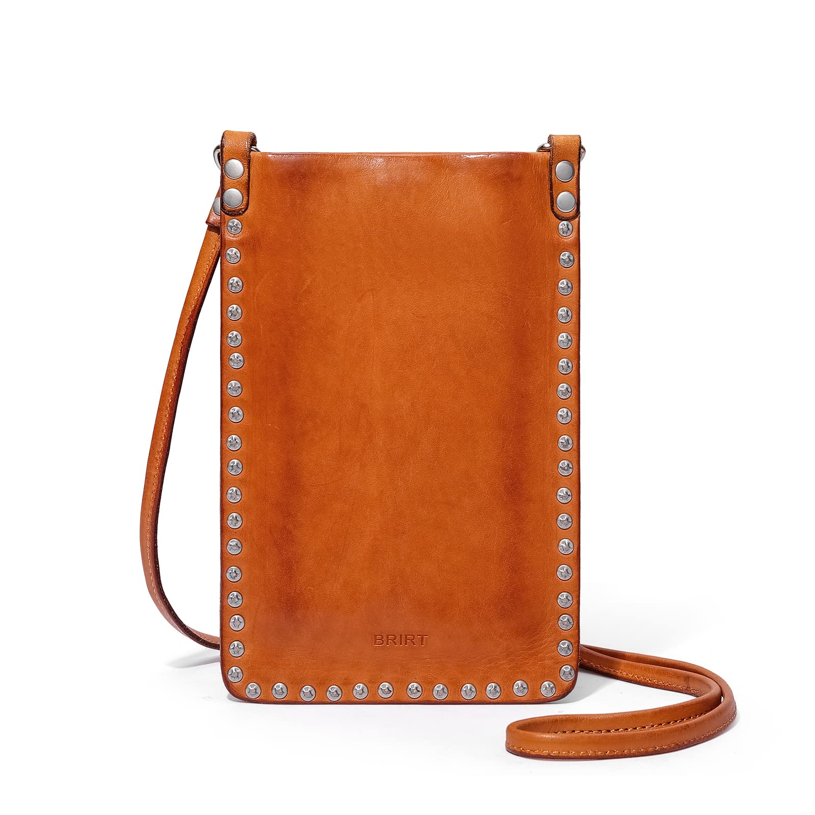BRIRT Crossbody Leather Bags Women's Cellphone Wallet Small Travel Purse Leather