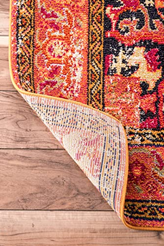 nuLOOM Vintage Mackenzie Area Rug, 3' x 5', Orange