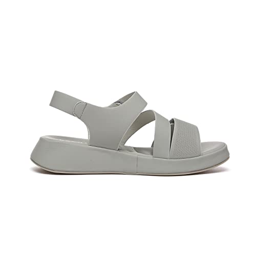 Bernal Comfortable Sandals for Women,Lightweight Athletic Walking Sandals with Adjustable Straps Outdoor Waterproof (Grey 6)