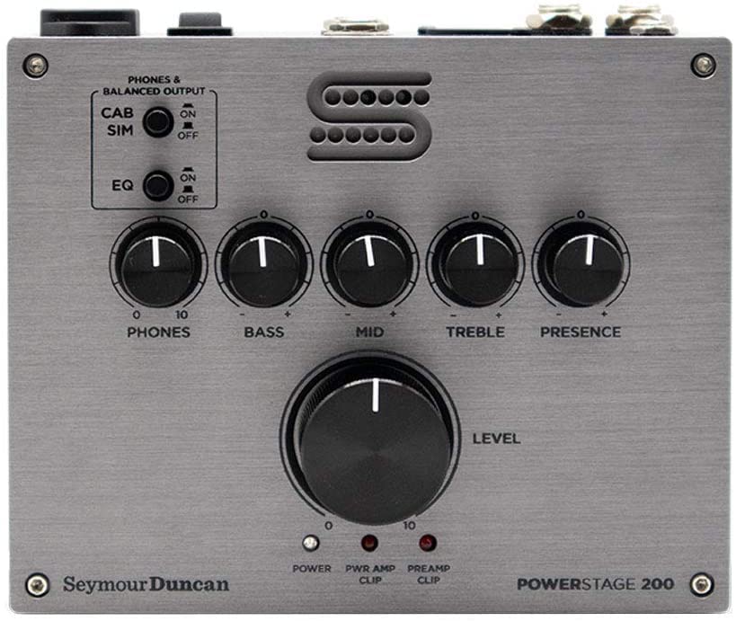 Briskdrop Seymour Duncan PowerStage 200 200-watt Guitar Amplifier Pedal Bundle with 2 Patch Cables and Silver Snark Tuner